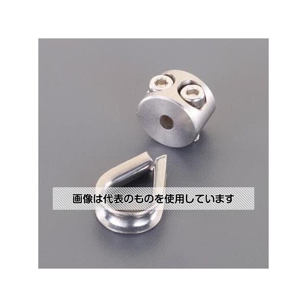 【アズワン AS ONE】実験室設備 工具類 工具、道具 商品の仕様 ●適合ワイヤー径：2mm ●直径(mm)：15 ●全長(mm)：10 ●最高引張力：1.1kN ●材質：ステンレス(SUS316) ●シンブル付 【※ご注意ください】商品...