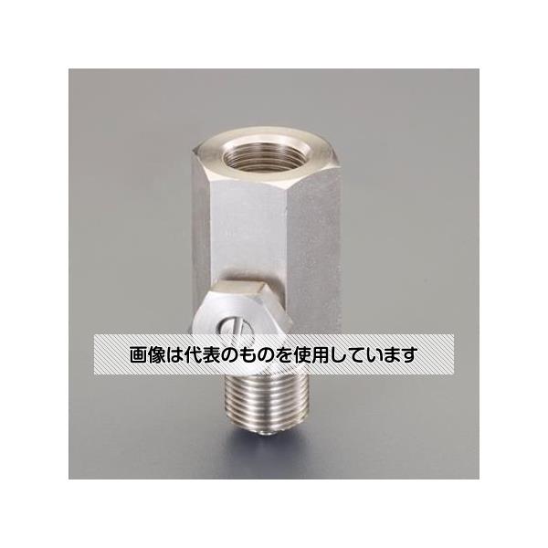 【アズワン AS ONE】実験室設備 工具類 工具、道具 商品の仕様 ●ねじサイズ：G3/8"×G3/8" ●最高使用圧力：20MPa ●耐圧試験電圧：30MPa ●使用流体：液体 ●材質：SUS316 ●テフロンパッキン付 ●オリフィス効...