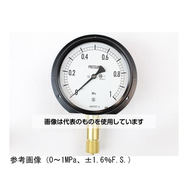 【アズワン AS ONE】実験室設備 工具類 工具、道具 ●ブルドン管の弾性変形(動き)を指針に伝える構造の圧力計で、構造が簡単なためお取扱いが容易です。また広い圧力範囲の測定が行え、幅広い分野で使用されています。 ●密閉ケースの採用により...