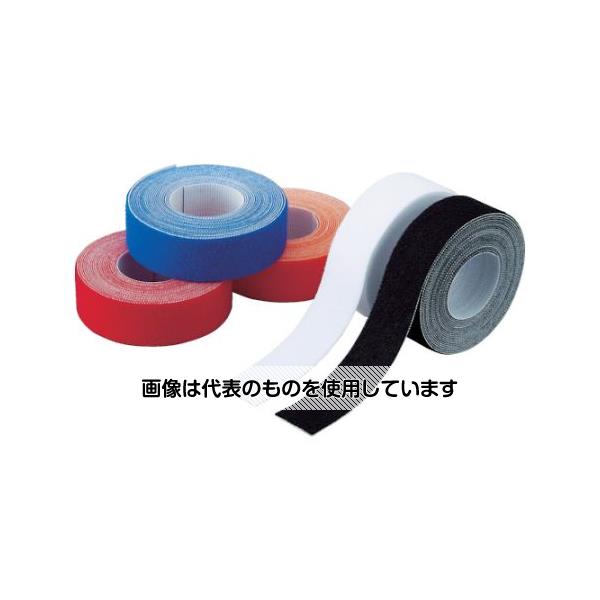 【アズワン AS ONE】実験室設備 工具類 工具、道具 ●片面にプラスチックフック・片面に織物ループの付いた両面タイプのマジックテープ?です。 ●必要に応じた長さでカットできます。 ●コード・ホースなどの簡易仮止め。 商品の仕様 ●色：黒...