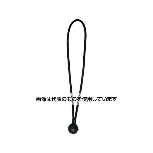 【アズワン AS ONE】実験室設備 工具類 工具、道具 ●伸縮性があり、周囲を糸で特殊織しています。 ●荷物の仮留め、固定など。 商品の仕様 ●色：ブラック ●線径(mm)：5 ●全長(m)：0.3 ●ボール付タイプ ●材質／仕上：中芯／...