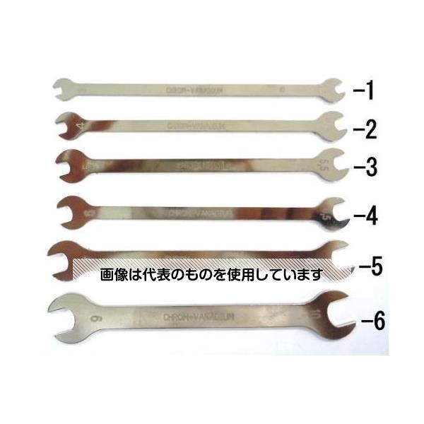 【アズワン AS ONE】実験室設備 工具類 工具、道具 商品の仕様 ●材質：クロムバナジウム鋼 ●サイズ：4×4.5mm ●厚さ：1.5mm ●全長：120mm ●重量(g)：8 【※ご注意ください】商品は代表の画像を使用しています。