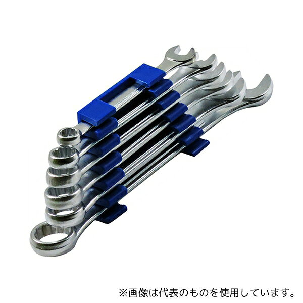 【アズワン AS ONE】実験室設備 工具類 工具、道具 ●1セットあると何かと便利なコンビレンチ 6pcs.セット ●スパナで素早く仮締めをし、メガネ部で固く本締めをします。 商品の仕様 ●本体重量(g):401 ●本体寸法L×W×H・D...