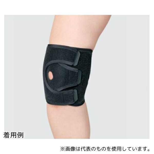 【アズワン AS ONE】看護、介護用品 処置・手術 処置、手術用消耗品(包帯、衛材、ドレープ等) ●主な用途 ●▼膝蓋骨の側方偏位を制限し膝関節をサポート ●主な特長 ●▼両サイドにアクティブ樹脂ステーを配置。カーリングやねじれを防ぎフィ...