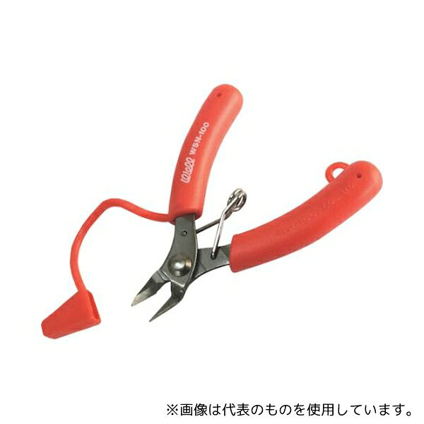 【アズワン AS ONE】実験室設備 工具類 工具、道具 ●錆びにくいステンレス製と安全設計の保護キャップを採用した、キャップ付きミニニッパーです。 ●ホビーや釣りなど狭い場所の作業に最適です。 ●ステンレス製だから、錆びにくく、いつも作業...