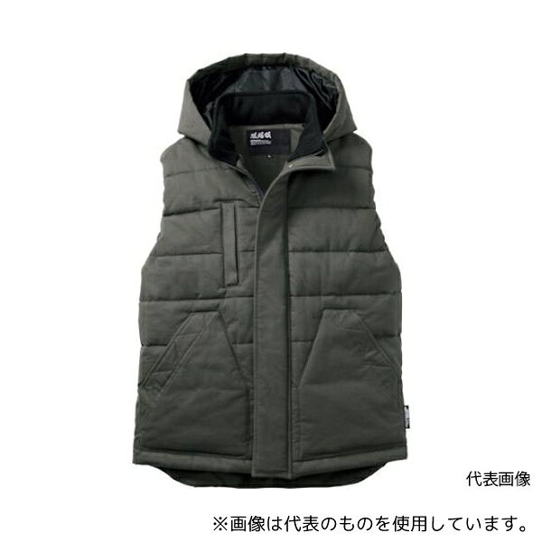 【アズワン AS ONE】実験室設備 工具類 工具、道具 ●綿100% ヘリンボーン素材のカジュアル防寒ベストです。 ●冬のあらゆる作業に。 商品の仕様 ●色:アーミーグリーン ●サイズ:3L ●着丈(cm):71 ●胸囲(cm):122 ...
