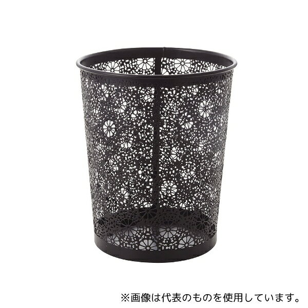 【アズワン AS ONE】実験室設備 事務用品・OAデスク 事務用品 ●スチール版を模様でくり抜いたバスケット。 ●くず入れや多目的バスケット、鉢カバーとしても使えます。 商品の仕様 ●材質:鉄(粉体塗装) ●236×236×284mm ●...