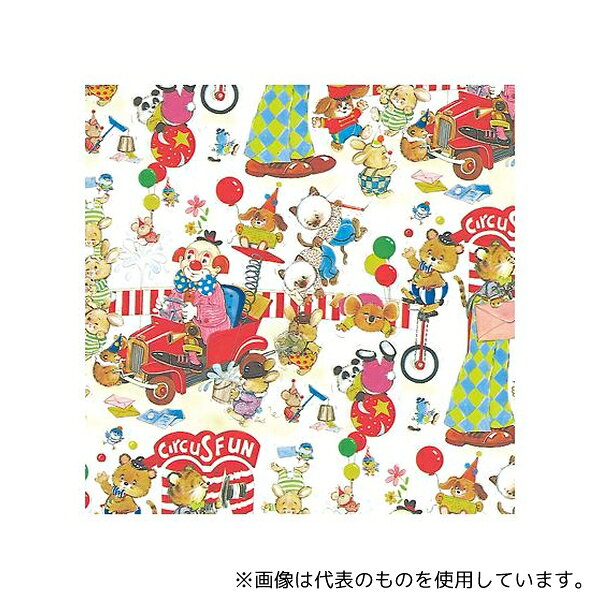【アズワン AS ONE】実験室設備 事務用品・OAデスク 事務用品 ●クマやピエロが楽しくサーカスをしているデザインの包装紙です。 商品の仕様 ●サイズ:758×523mm ●材質:上質52.3g/m2 ●入り数:100枚/外袋 ●JAN...