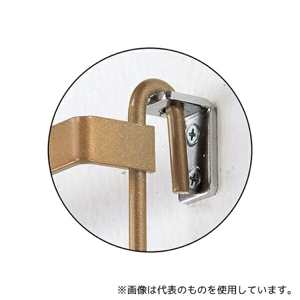 【アズワン AS ONE】実験室設備 事務用品・OAデスク 事務用品 ●パネルラックを壁面に直に取り付ける場合にご利用ください。 商品の仕様 ●セット内容:上下×各2個 ●素材:スチール製 クロームメッキ ●壁面取付ねじ付き ●入数:1セッ...