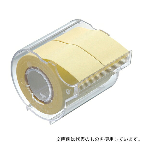 【アズワン AS ONE】実験室設備 事務用品・OAデスク 事務用品 ●裏面が全面粘着のロール状の付箋。 商品の仕様 ●サイズ:25mm×10m ●色:黄色 ●再生紙 ●入数:1個(2巻入) ●JANコード：4903076900846 【※...