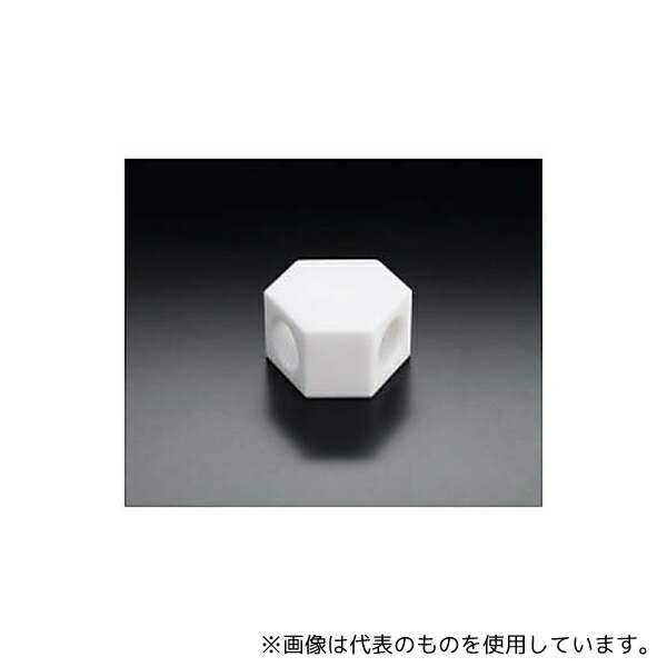 【アズワン AS ONE】汎用器具・消耗品 硝子器具・機器類 ガラス器具、装置 ●オールPTFE製 ●耐薬品性に優れています 商品の仕様 ●接続ネジ:RC1/4×3箇所 ●JANコード：0 【※ご注意ください】商品は代表の画像を使用しています。
