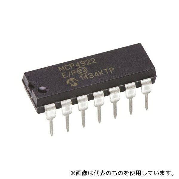 【アズワン AS ONE】汎用器具・消耗品 金属・樹脂実験必需2 実験室必需用品、器具その他 ●MCP4921/4922シリーズ12ビットD/Aコンバータ 商品の仕様 ●入数:1袋(2個入) ●分解能:12ビット ●DACチャンネル数:2 ...