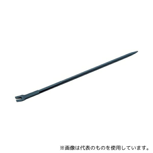 【アズワン AS ONE】実験室設備 工具類 工具、道具 ●保線作業に適しています。 ●9KGレール用犬釘に対応。 ●先端爪幅は、約11mmです。 ●保線作業に。 商品の仕様 ●全長(mm):1200 ●テコ部幅(mm):65 ●寸法(mm...