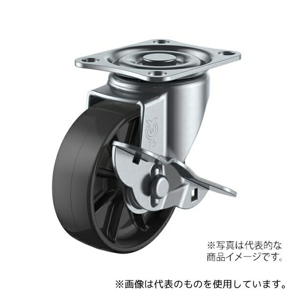 【アズワン AS ONE】実験室設備 ワゴン・チェアー運搬 運搬その他 ●走行性、耐荷重を備えた標準的な小型キャスターです。 ●旋回部の構造を二段構造にする事で、スムーズな旋回が可能になります。 ●ストッパーにより車輪の回転をロックすること...