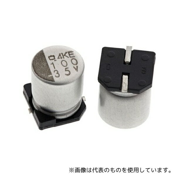 【アズワン AS ONE】汎用器具・消耗品 金属・樹脂実験必需2 実験室必需用品、器具その他 ●MVEシリーズ 商品の仕様 ●静電容量:100μF ●電圧:35V dc ●実装タイプ:表面実装 ●テクノロジー:電解 ●寸法:6.3 x 7....
