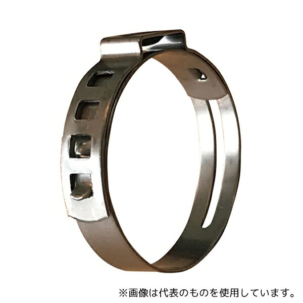 【アズワン AS ONE】実験室設備 工具類 工具、道具 ●広範囲の径に対応して使用できる加締めバンドです。 ●フックのかける位置によって加締め範囲を調整します。 ●半径方向からの組付けが可能です。 ●ドライブシャフトブーツなどの締結に。 ...