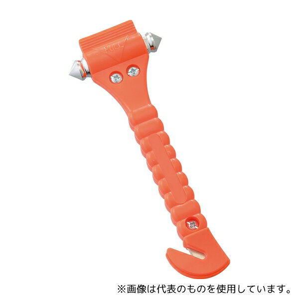 【アズワン AS ONE】看護、介護用品 救急 防災・防犯用品 ●災害時や緊急時に自動車のガラスを破壊し脱出するハンマーです。 ●シートベルトカッター付きですのでベルトロック時にも対応可能です。 商品の仕様 ●サイズ(mm):170×70×...