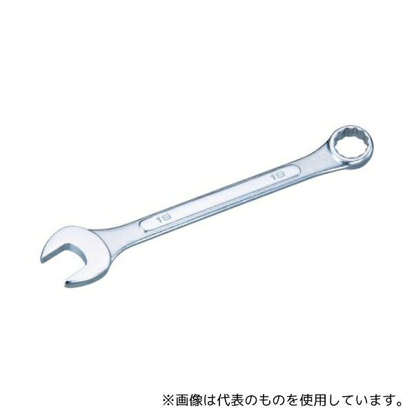 【アズワン AS ONE】実験室設備 工具類 工具、道具 ●口径寸法が同じスパナとめがねレンチを一体化し、スパナは早回しに、めがねレンチは本締め作業に適します。 ●めがね柄部の曲がり角度15°です。 ●仕上面は美しく、肌触りがよく重量感があ...