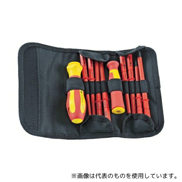 【アズワン AS ONE】実験室設備 工具類 工具、道具 ●グリップは人間工学デザイン採用で、つかみやすさとフィット感を実現しています。 ●電気・通信設備工事などの作業に適しています。 商品の仕様 ●セット内容:(-)3.0、(-)3.5、...