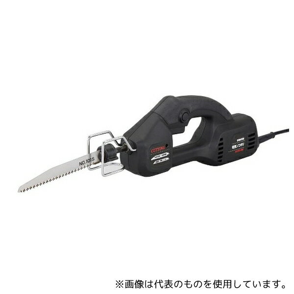 【アズワン AS ONE】実験室設備 工具類 工具、道具 ●手のこ感覚で幅広く使える電気ノコギリです。 ●ワンタッチで簡単にブレードの取付が可能です。 ●木材、ピラスチック、軟鋼材、非鉄(アルミ)などの切断が可能です。 ●付属品はブレード(...