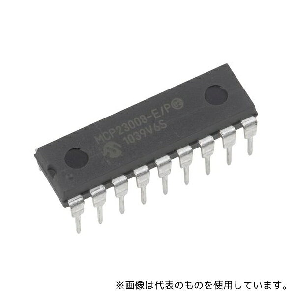 【アズワン AS ONE】汎用器具・消耗品 金属・樹脂実験必需2 実験室必需用品、器具その他 ●パラレルインターフェイスペリフェラル、Microchip 商品の仕様 ●入数:1袋(5個入) ●I/Oチャンネル数:8 ●インターフェース:I2...