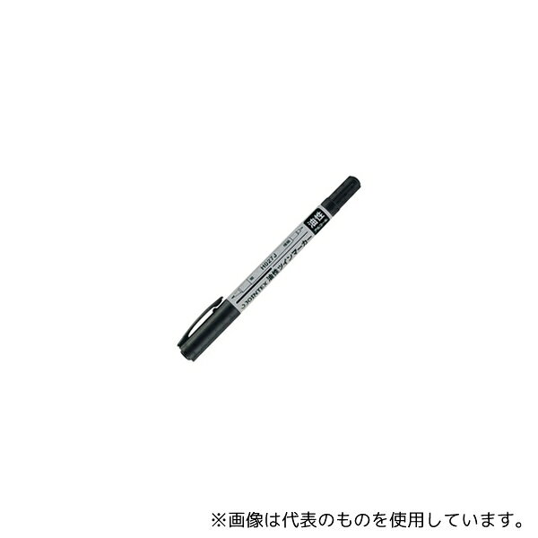 【アズワン AS ONE】実験室設備 事務用品・OAデスク 事務用品 ●ツインタイプの油性マーカー ●業務用パック ●JOINTEXオリジナル 商品の仕様 ●インク色:黒 ●本体長:137mm ●軸径:11mm ●線幅:細字/0.9mm、極...