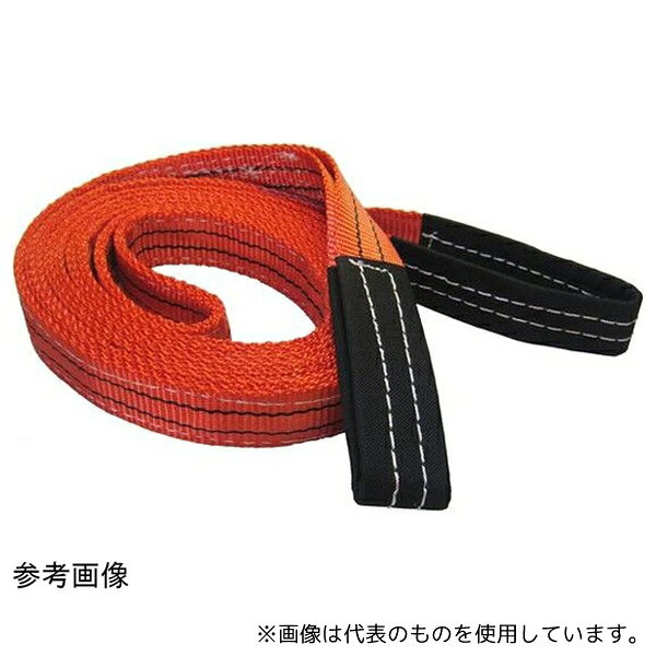 【アズワン AS ONE】実験室設備 工具類 工具、道具 ●玉掛け作業に大人気のポリエステル繊維のスリングベルト、ナイロンスリングより伸びに強く安定した荷の吊り上げが可能です。 ●ソフトでクセがなく傷を嫌う荷物におすすめ、耐光性・耐久性・防...