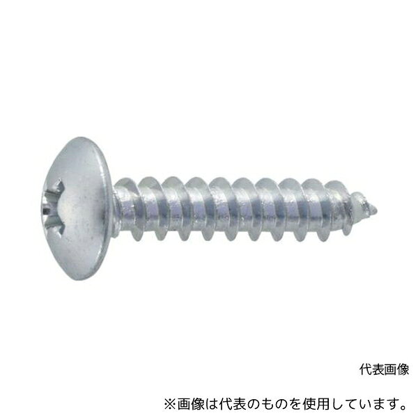 【アズワン AS ONE】実験室設備 工具類 工具、道具 ●頭部外径が大きい丸頭形状で、タップやナットを使用せず、下穴だけで締結ができる薄板鋼板用のねじです。 ●環境負荷の少ない三価クロメート品です。 商品の仕様 ●寸法(mm)d:M5 ●...