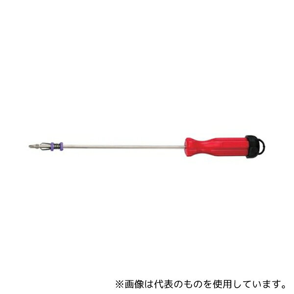 【アズワン AS ONE】実験室設備 工具類 工具、道具 ●ステンレスねじなど磁石の効かない奥深い所のビスを落とさず作業ができます。(PAT.) 商品の仕様 ●刃先:(+)No.2 ●軸長(mm):200 ●全長(mm):295 ●材質/仕...