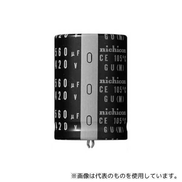 【アズワン AS ONE】汎用器具・消耗品 金属・樹脂実験必需2 実験室必需用品、器具その他 ●アルミ電解コンデンサGUシリーズ105°C ●ニチコンGUシリーズのスナップインアルミ電解コンデンサは、3000時間の定格リプル電流用途に耐える...