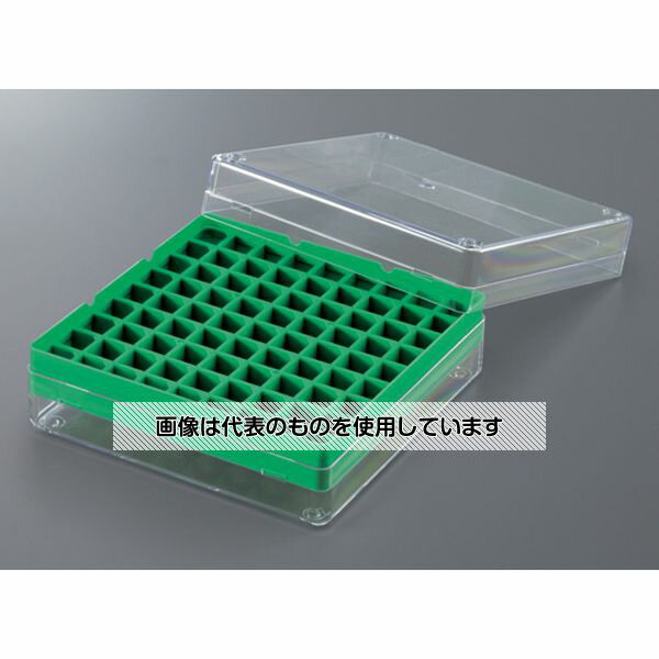 【アズワン AS ONE】汎用科学機器 撹拌機 2 混合・振とう器(ミキサー・シェーカー) ●中枠の色を変えることにより、サンプルや使用者ごとの専用保存ラックとして使用できます。 ●中枠間仕切がスクエアーなので各メーカーのチューブの保存が可...