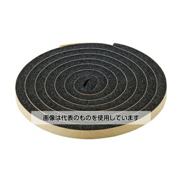 【アズワン AS ONE】汎用器具・消耗品 テープ・ラベル・紙製 テープ、紙製品関連品 ●耐久性・耐候性に優れたEPDM発泡体に、粘着テープを付けた高機能シール材です。 ●防水・気密・防音・断熱に。 商品の仕様 ●色：ブラック ●幅(mm)...