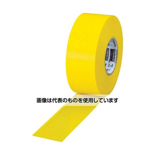 【アズワン AS ONE】汎用器具・消耗品 テープ・ラベル・紙製 テープ、紙製品関連品 ●視認性の良い5色展開で山林等でも目立つ非粘着ビニールテープです。 ●測量、土木、樹木調査、発掘調査などの簡易目印に。 商品の仕様 ●色：イエロー ●幅...