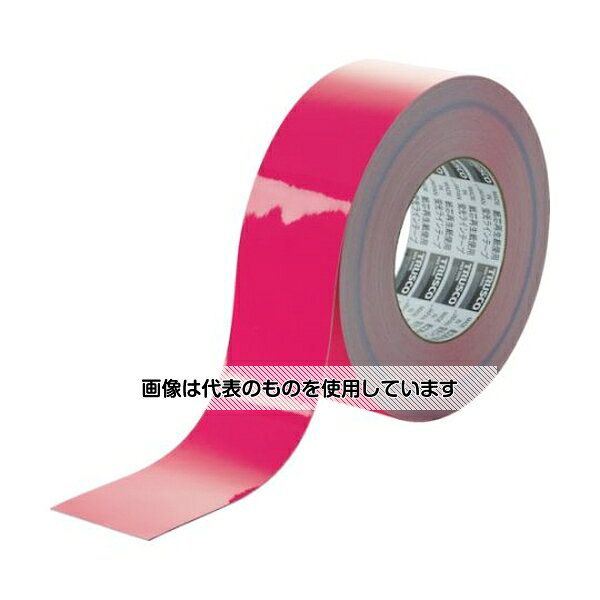 【アズワン AS ONE】汎用器具・消耗品 テープ・ラベル・紙製 テープ、紙製品関連品 ●鮮やかな蛍光色のラインテープです。 ●照明によって蛍光を発し鮮明に見えるため、強い注意喚起が必要な場所に適しています。 ●粘着力が強力ではがれにくくな...
