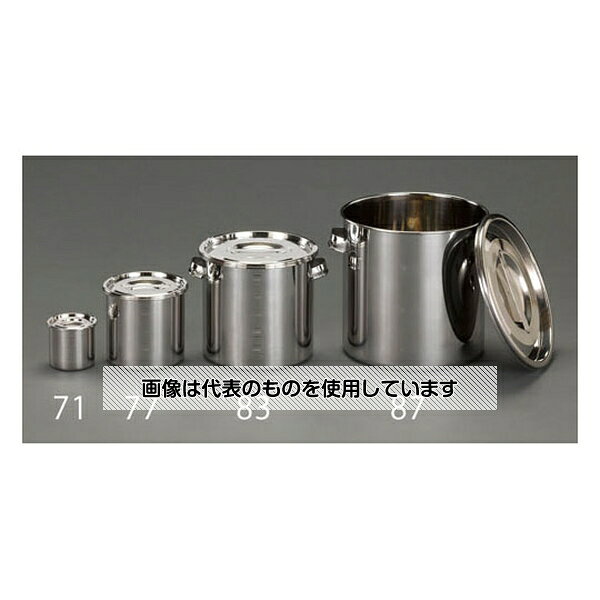 【アズワン AS ONE】汎用器具・消耗品 金属、ホーロー容器・バット類 金属、ホーロー大型容器 商品の仕様 ●材質：ステンレス(18-8) ●容量：3.8L ●内寸サイズ(mm)：φ170×170 ●取手無し ●JANコード：455006...