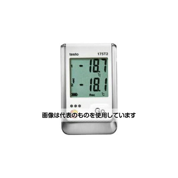 【アズワン AS ONE】物理・物性測定器 温度・湿度管理機器 温度計・湿度計 ●メモリ容量：最大1,000,000データ。 ●温度×2チャネル(内蔵×1、外付け×1)。 ●計測間隔：10秒〜24時間。 ●液晶ディスプレイ、2ライン。 ●安...