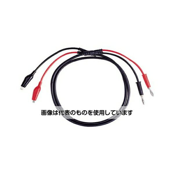 【アズワン AS ONE】物理・物性測定器 電気計測機器 電気計測機器 ●バナナプラグ-ワニ口ケーブル(1.2m) 商品の仕様 ●同軸ケーブル：バナナプラグ-ワニ口、1.2m 【※ご注意ください】商品は代表の画像を使用しています。
