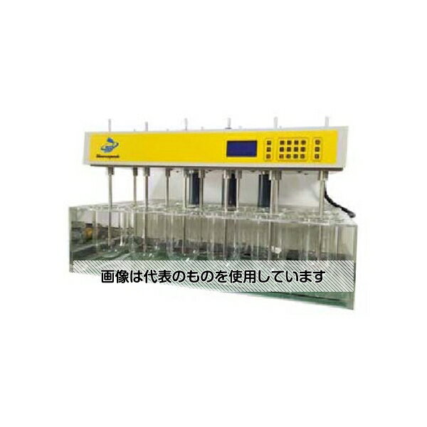 【アズワン AS ONE】 ●FDA認証工場製造 ●日本薬局方製剤試験法／6.10溶出試験法に準拠 ●2列に並んだ12本の容器と12本のポール ●ヘッド部の手動の返し操作がスムーズかつフレキシブルに行えます ●バスケットユニットとパドルユニ...