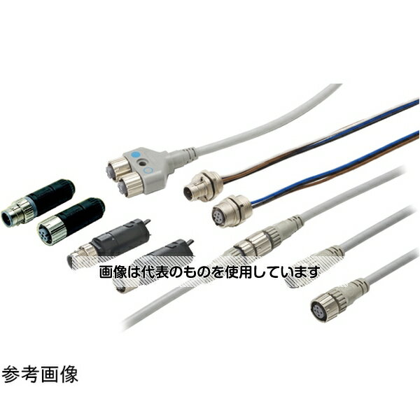 【アズワン AS ONE】 商品の仕様 ●種別：ケーブル付コネクタ ●コネクタ：ソケット／プラグ両側コネクタ ●形状：ストレート(ソケット)／ストレート(プラグ) ●ケーブル仕様：難燃性細径PVCロボットケーブル ●長さ：2m 【※ご注意く...