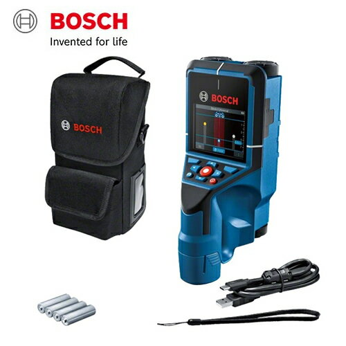 商品の特徴 BOSCH(ボッシュ) コンクリート探知機セット　D-TECT200JPS ●カラーディスプレーで探知結果、材質をわかりやすく表示。 ●簡単に探知画像を保存、PCへ転送でき、より使い易く安全な作業をサポート! ●探知可能対象物：...