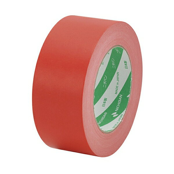 商品の特徴 ニチバン 321WC1-50 ハイクラフトテープ 321WC 赤 50×50 油性インクで文字が書け、梱包物の仕分けに便利。 製品仕様 ●寸法：幅50mm×長50m ●テープ厚：0．14mm ●材質：基材＝クラフト紙，粘着剤＝ゴ...