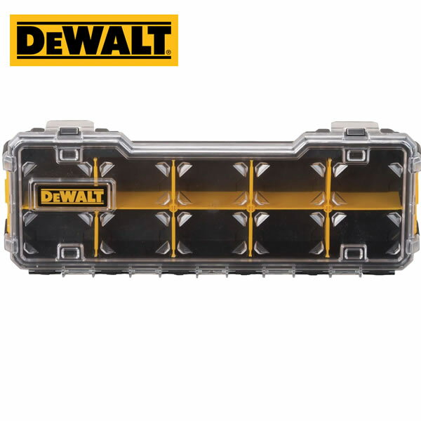 商品の特徴 DEWALT(デウォルト) プロオーガナイザーSサイズ DWST14835 ●Proシリーズボックス同士の連結が可能です。 ●Tough Systemアダプター(DWST08017)を使えばTough Systemとの連結も実現...