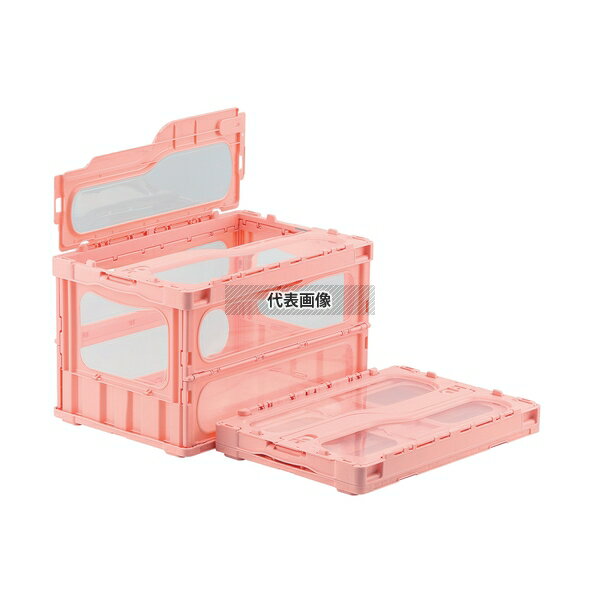 商品の特徴 サンコー オリコン マドコンライト(蓋一体型) C-40B ピンク 42.6L 530×366×H283(67)mm コンテナー No.0305230 ●物流コストの削減や労務軽減に大きく貢献します。 ●空箱保管スペースの有効活...