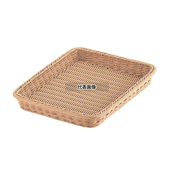 商品の特徴 トーダイ PPラタン ベーカリーバスケット 40型 アイボリー BB-401-IV 400×300×H55mm バスケット No.0333300 ●洗えるバスケット！籐のような手編みのぬくもり、柔らかいのに丈夫なしっかり形状生鮮...