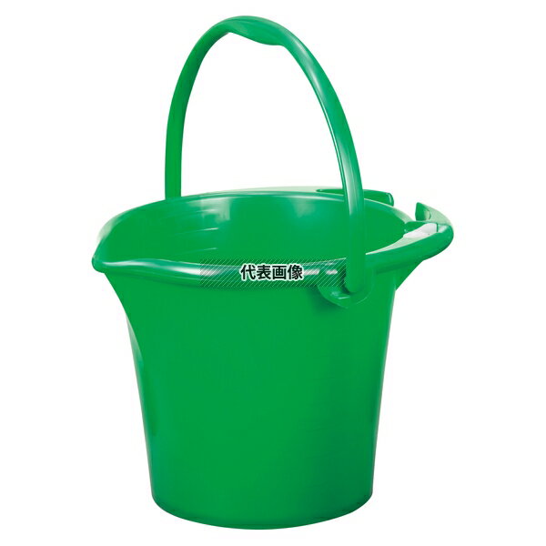 商品の特徴 ニューカラー便利バケツ10 グリーン ●便利な注ぎ口、ホース止め付のバケツです。 ●食品衛生法適合商品 製品仕様 ●商品ブランドシリーズ:新輝合成 ●品名情報分解1 物:バケツ ●品名情報分解2 色:グリーン ●外寸:345×3...