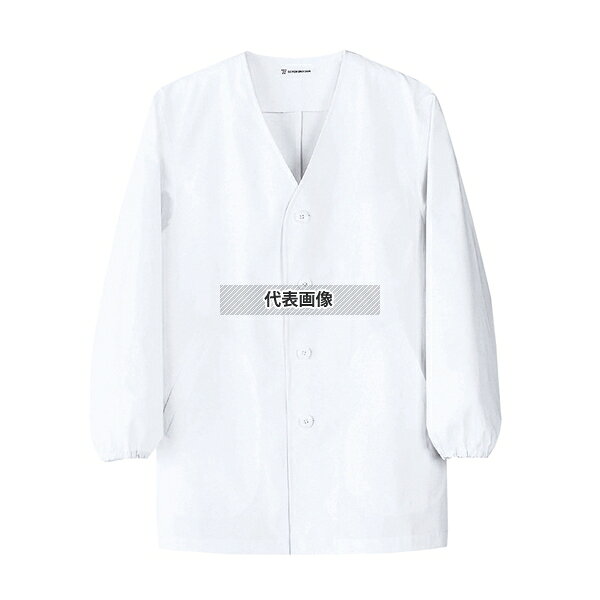 商品の特徴 男性用 コート (調理服) AA311-8 L ●脇・内胸ポケット付 製品仕様 ●型番:AA311-8 ●商品ブランドシリーズ:セブンユニフォーム ●品名情報分解1 物:コート ●品名情報分解3サイズ:L ●外寸:胸囲113×着...