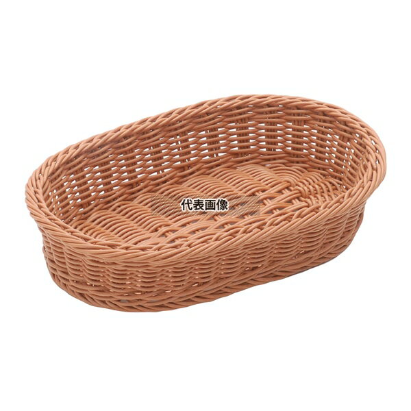 商品の特徴 樹脂バスケット 小判 30号 91-008B 茶 ●樹脂を丁寧に籐製品のように編んでおり、天然素材に限りなく近い優しい雰囲気を作り出しております。食器専業器に対応し、耐熱温度も120度と耐久性、衛生的に優れた製品です。 製品仕様...