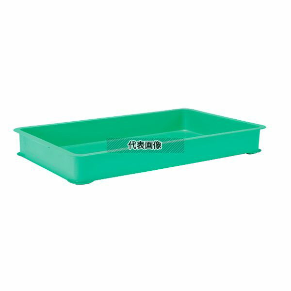 商品の特徴 EBM(江部松) PPカラー番重 B型 特大 グリーン (サンコー製) ●食の安心・安全のために！ ●今も昔も食の世界では安心・安全がキーワードとなっています。クロスコンタミを防ぐための色分けも一般的になってきています。このカラ...