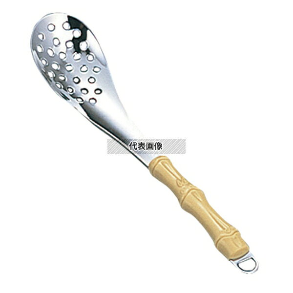 商品の特徴 18-8(ステンレス) 夕華 レンゲ 穴明 ●耐熱温度：130度 製品仕様 ●商品ブランドシリーズ:夕華 ●品名情報分解1 物:レンゲ ●外寸:全長:190/ ●重量:35g ●材質:18-8(ステンレス)/ハンドル：PBT樹脂...