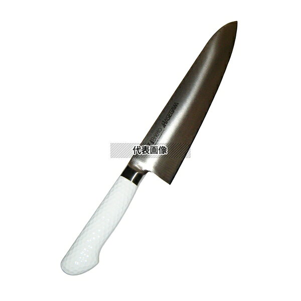 商品の特徴 ハセガワ 抗菌カラー庖丁 牛刀 MGK-27 27cm ホワイト ●一流包丁メーカーとの共同開発製品ですから、品質は保証付きです。 ●材質は、不錆スウェーデン鋼をベースにしたブライト特殊鋼です。 ●柄は18-8ステンレス鋼の一体...